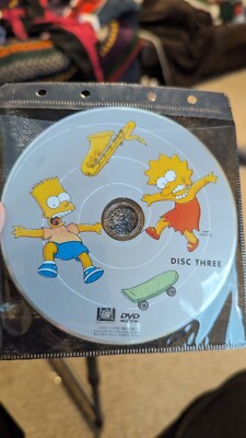 The Simpsons: Season 1 Disc 3 DVD (Replacement Disc+Sleeve ONLY) | eBay