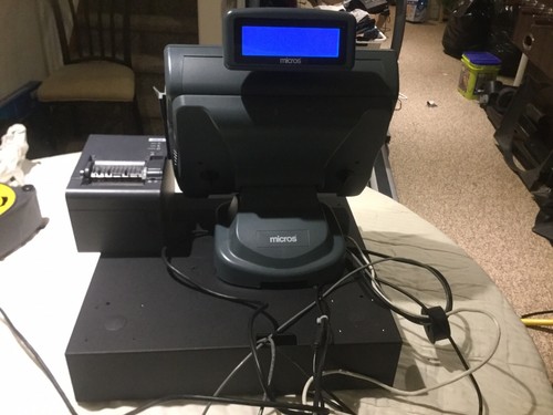 Micros Complete 3700 POS System W/ Printer And Scale 2 Sets Available ...