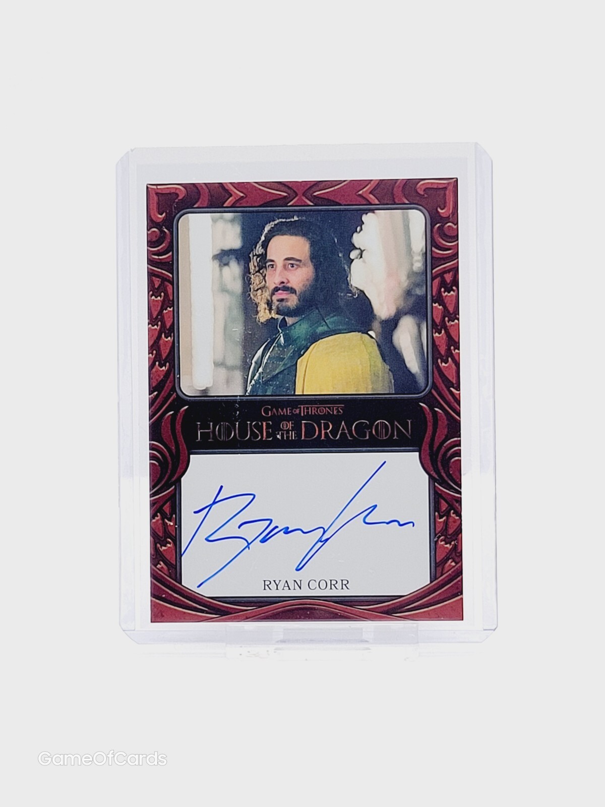 2024 House of the Dragon RYAN CORR as SER HARWIN STRONG Auto Autograph ...