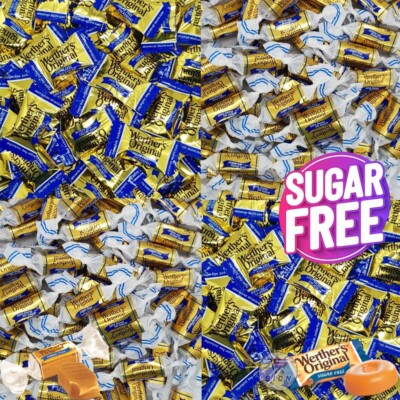 Werthers SUGAR FREE Mix Sweets PICK n MIX ASSORTED WRAPPED SWEETS Gift ...