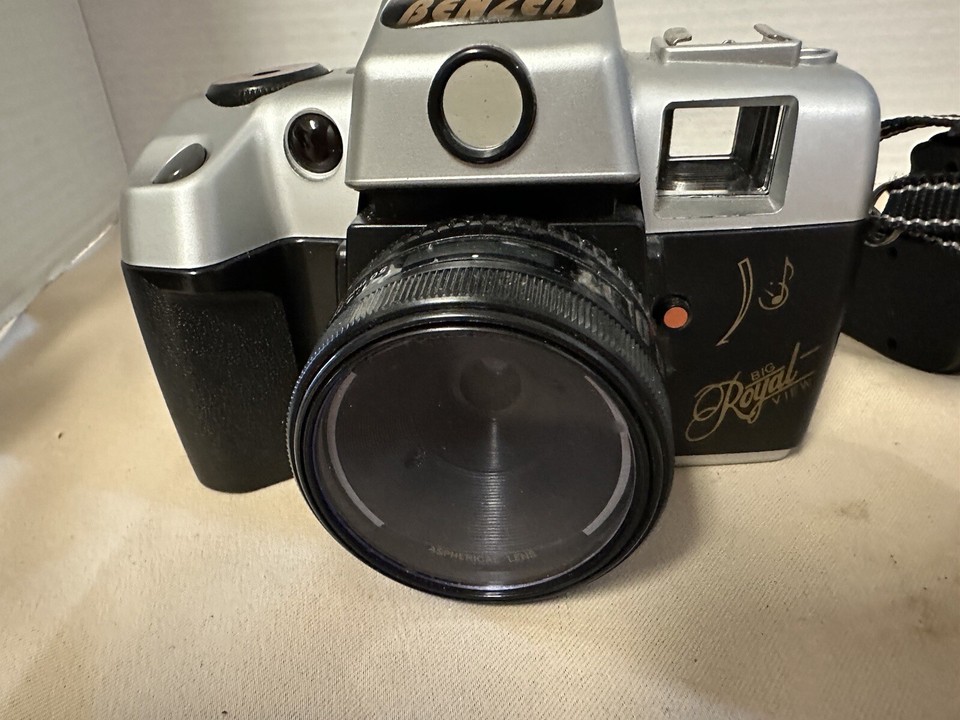 Vintage Nikai Film Camera Big Royal View With Flash & Carrying Bag | eBay