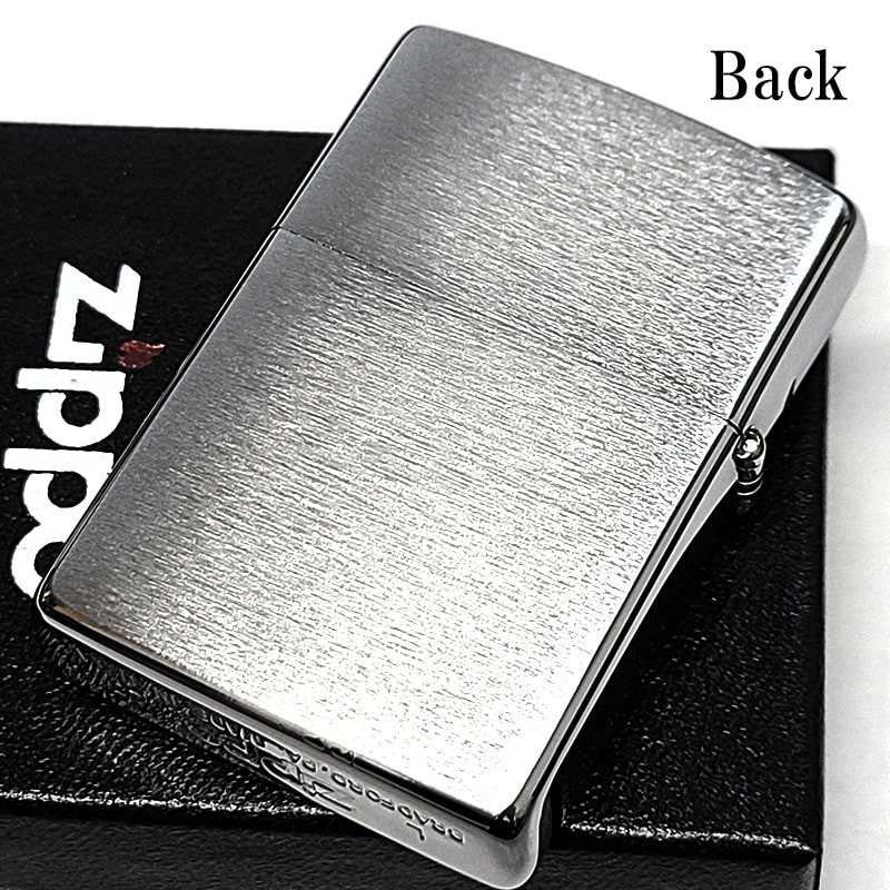 Zippo Japanesque Metal Emblem Bushido Silver One Sided Processing ...