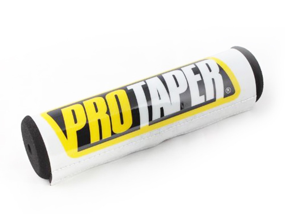 WHITE PRO TAPER HANDLEBAR PAD FOAM PROTECTOR COVER YAMAHA KAWASAKI ...