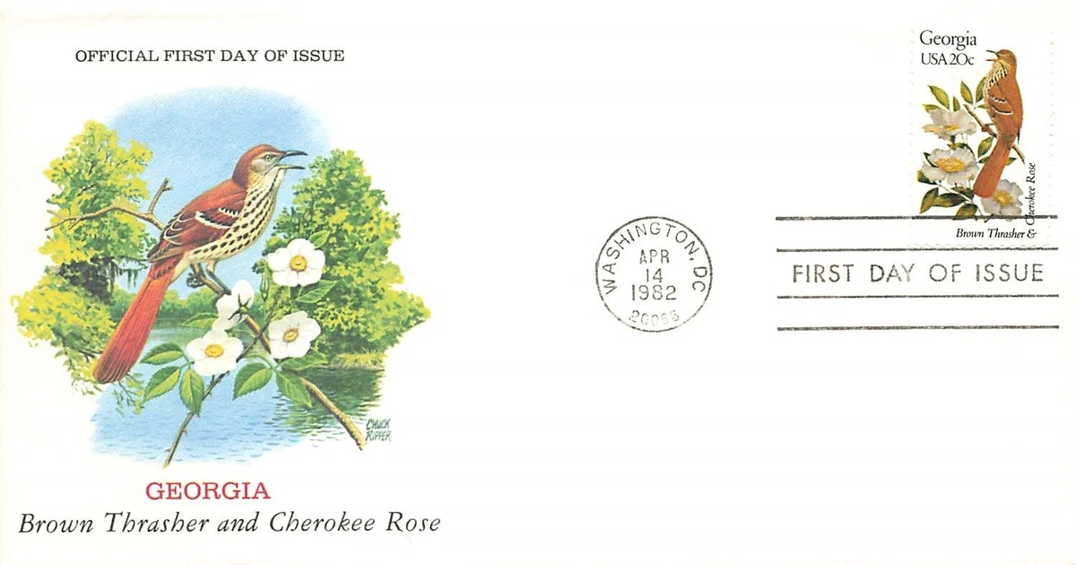 Georgia State Bird And Flower