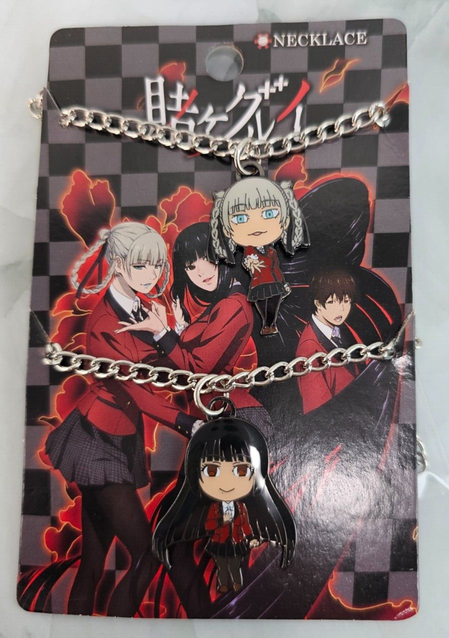 Kirari Momobami Yumeko Jabami Best Friend 2 Necklace Set Kakegurui ...