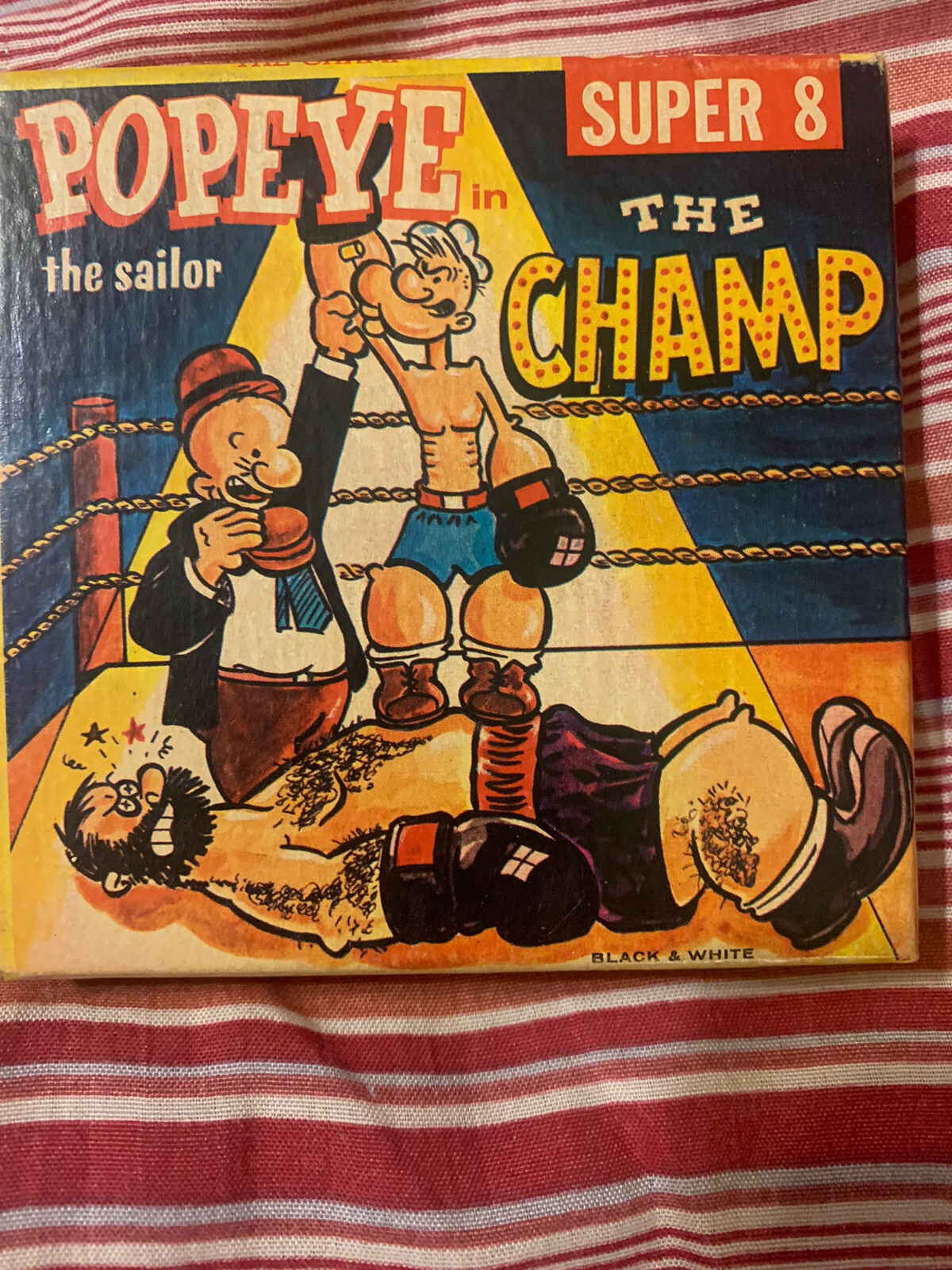 Vintage Cartoon Toon 8mm Carnival Films Reel Movie Popeye The Sailor ...