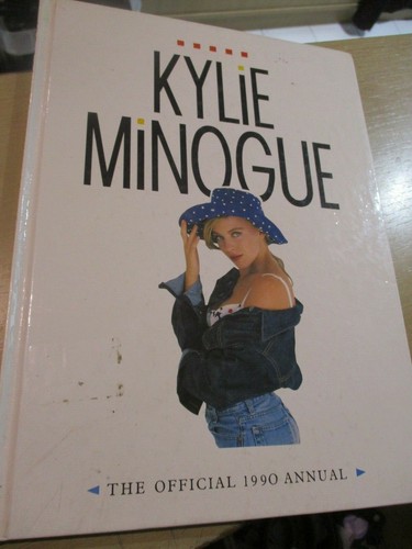 kylie minogue livre the official 1990 annual | eBay