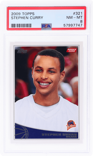 2009 Topps Stephen Curry #321 PSA 8 Rookie RC | eBay