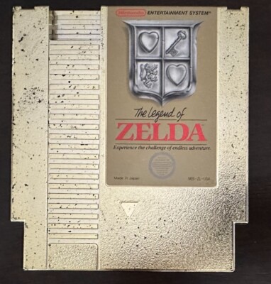 The Legend of Zelda Gold Cartridge (Nintendo, 1987) NES | eBay
