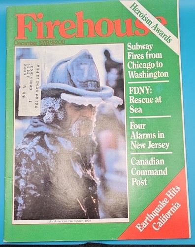 Firehouse Magazine December 1979 B35 | eBay