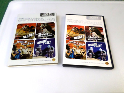 TCM Greatest Classic Films Collection: Sci-Fi Adventures (DVD, 2010, 2 ...