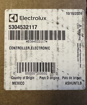 New 5304532117 Frigidaire Range Control Board OEM | eBay