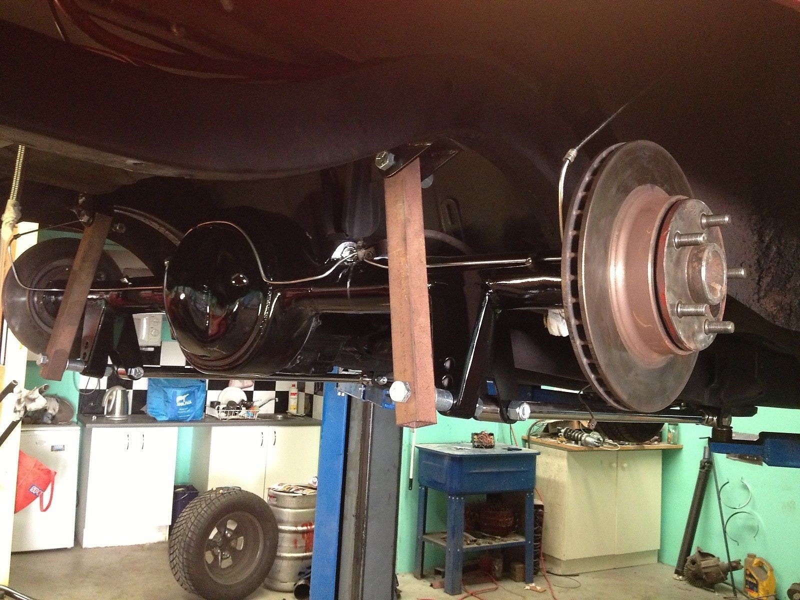 TRIANGULATED FOUR 4 LINK KIT TC TD TE TF CORTINA FORD F100 HOLDEN ...