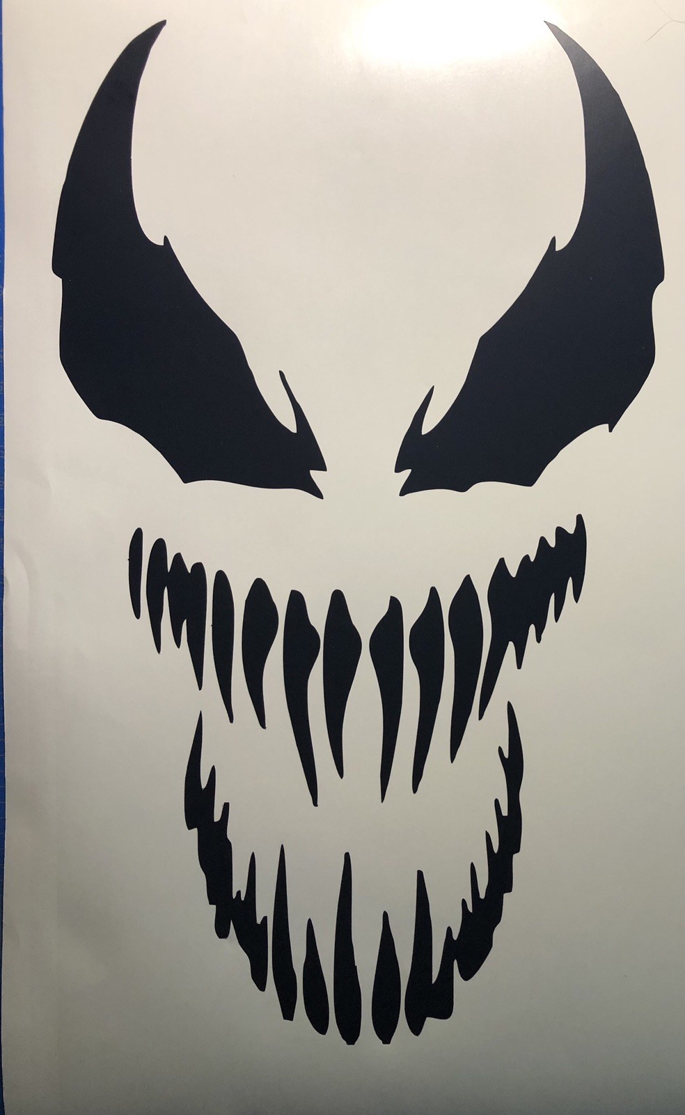 Venom "Venom" Decal 13x8 | eBay