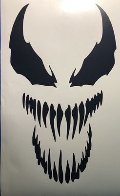 Venom "Venom" Decal 13x8 | eBay