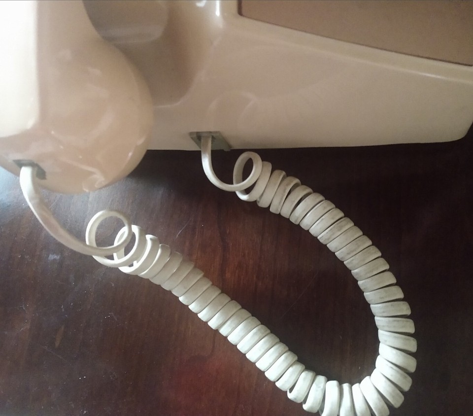 VTG Bell System Western Electric Beige Cream Touch Tone 2500DM Desk ...