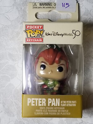 Funko Pop Keychain Disney Peter Pan Flight Attraction | eBay