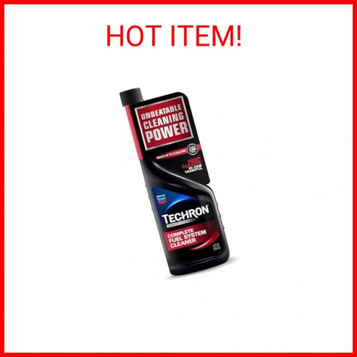 Chevron Techron Concentrate Plus Fuel System Cleaner, 12 oz, Pack of 1 ...