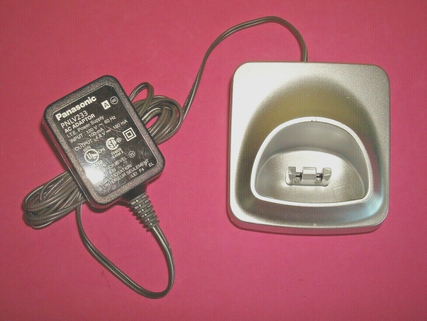 PNLC1055 YA PANASONIC CHARGING CRADLE w/PNLV233 HS KX-TGCA20S KX ...