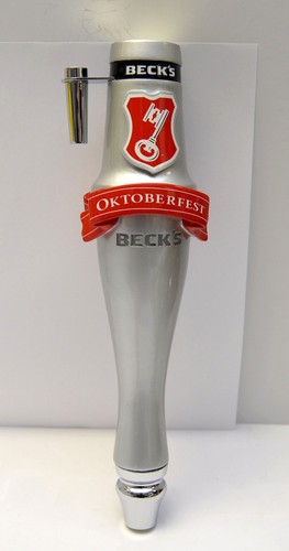NEW Beck's Beer Oktoberfest Beer Tap Handle Becks Bar Man Cave Keg ...
