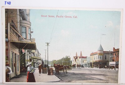 Pacific Grove California Street Scene Wagon Signs | eBay