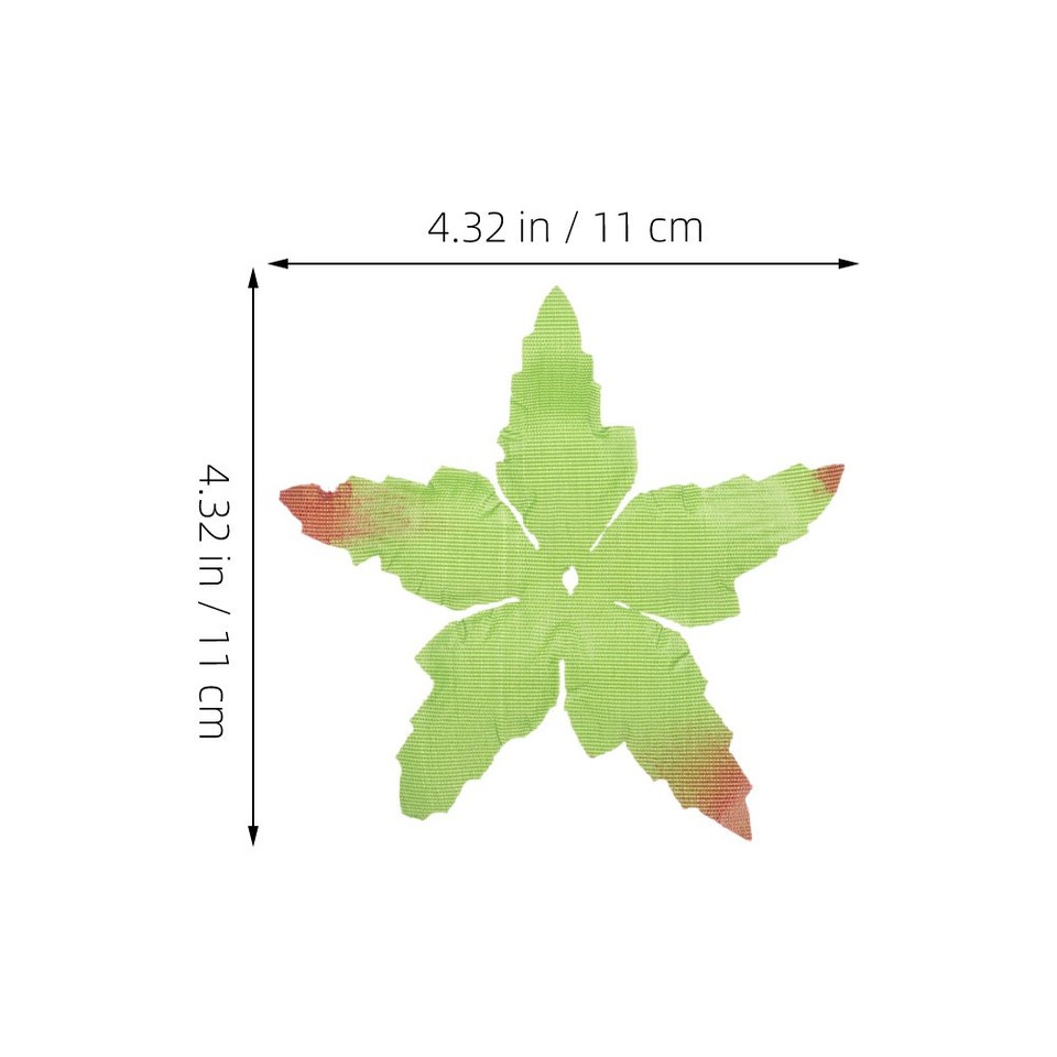 150 Pcs Artificial Leaves for Decoration Flowers Materials DIY Sepals ...
