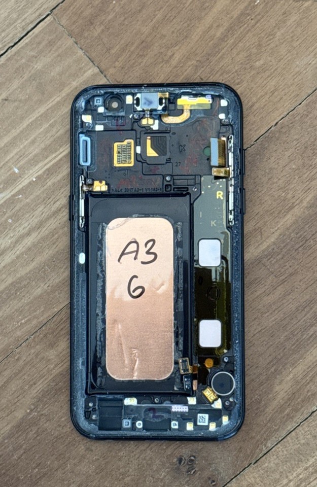 ORIGINAL Samsung Galaxy A3 A320F 2017 Display Lcd Oled Mit Rahmen Top ...