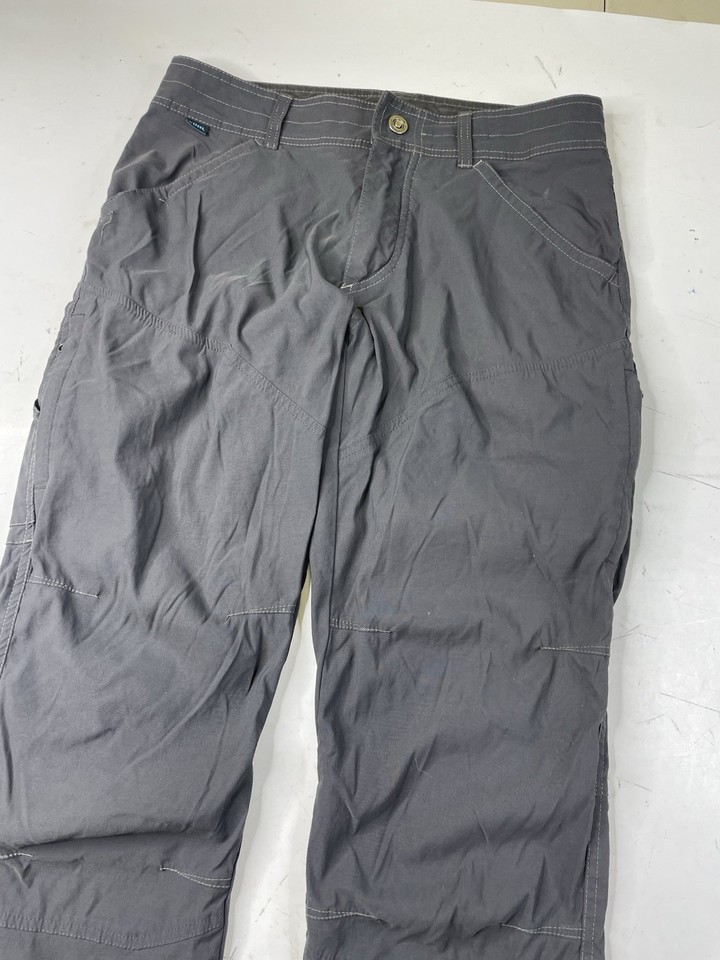 Kuhl Pants Mens 31x32 Gray Renegade Performance Tech Hike Stretch 5120 ...