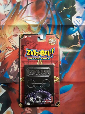 Zatch Bell Spell Book Brago promo card,card sleeves mini binder ,TCG ...