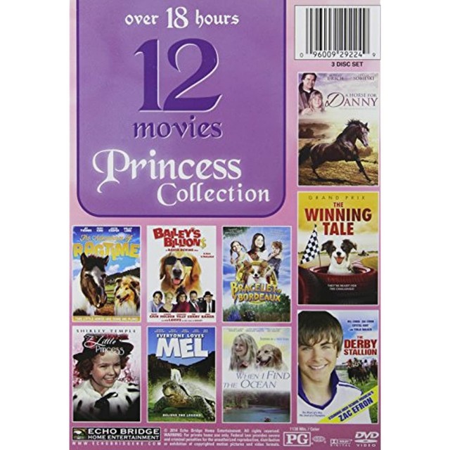 Princess Collection: 12 Movies (DVD, 2014, 3-Disc Set) for sale online ...
