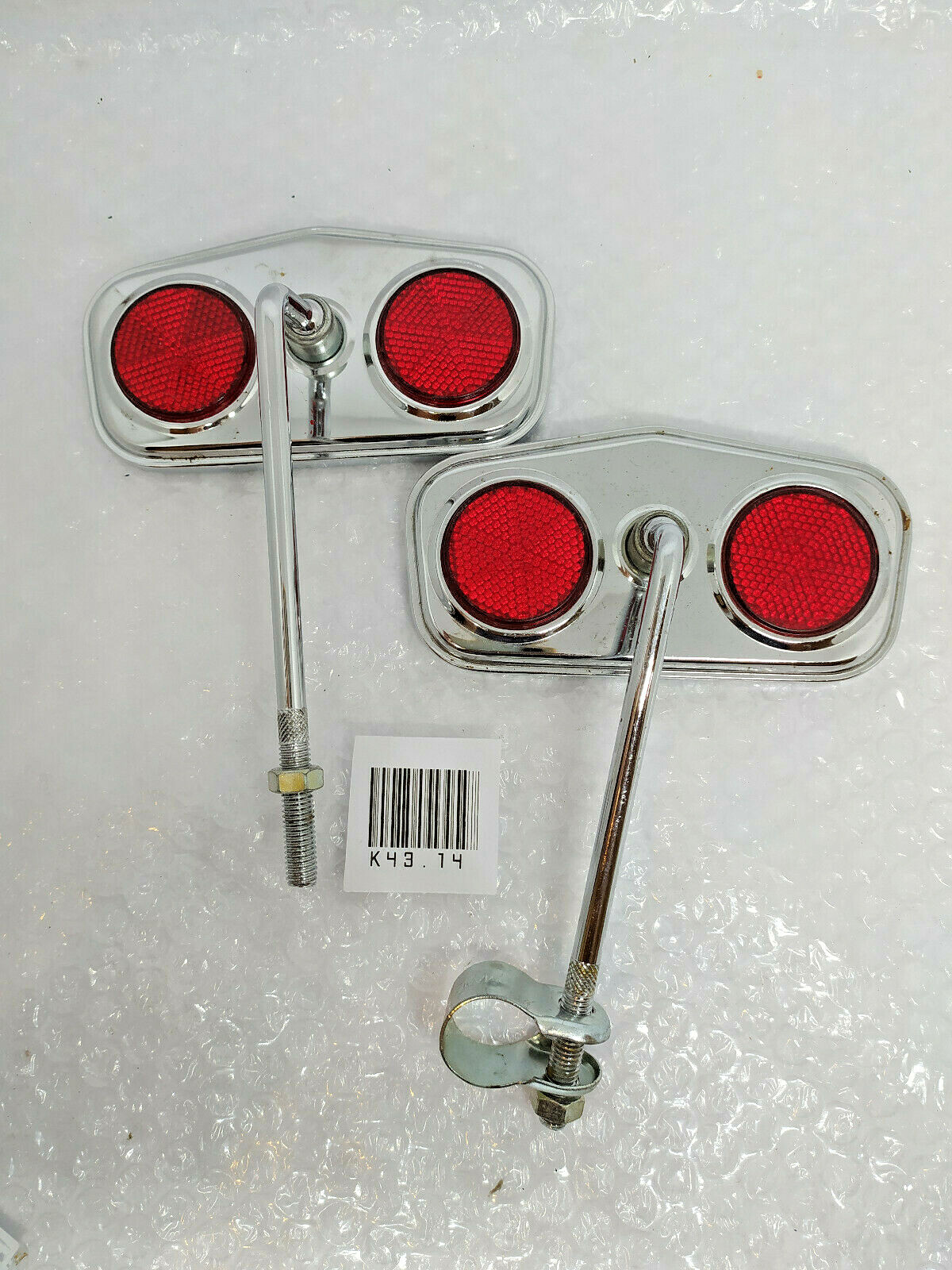 Vespa Lambretta Mirror Legshield Vintage Mirror Caferacer Bobber ...