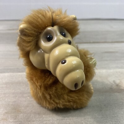 Vintage ALF 4" Plastic Face Feet Clip On Pencil Hugger Grabber Plush ...