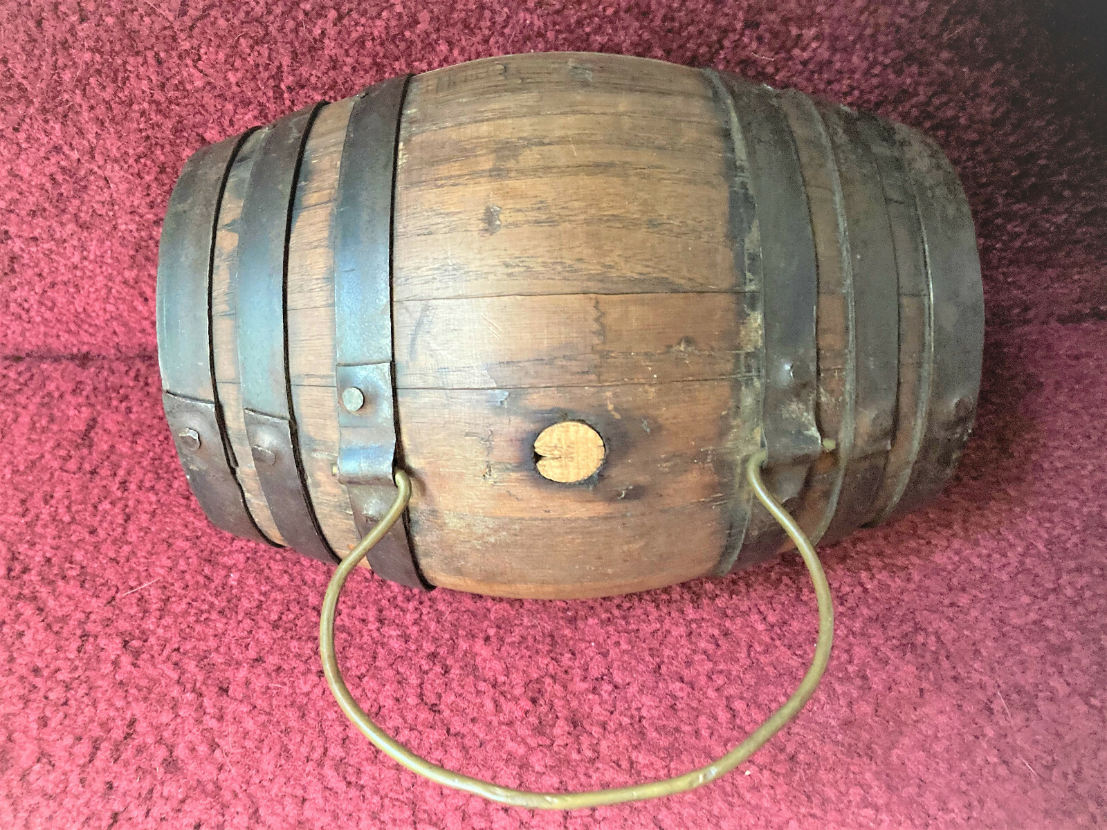 Antique Primitive Wooden Rundlet Rum Keg | eBay