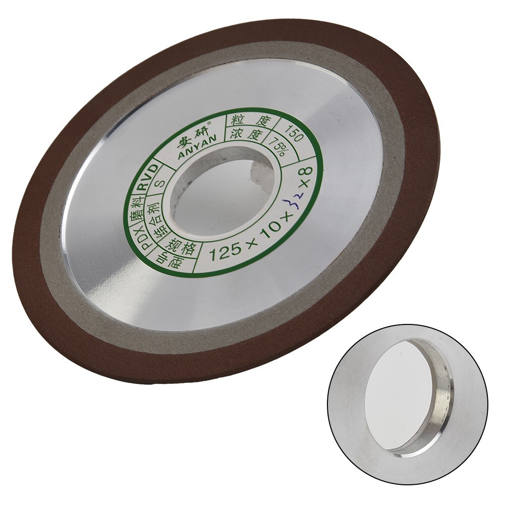 Powerful Tapered Grinding Wheel for Polished Alloys 125mm Grit 180 | eBay