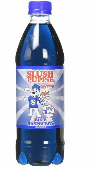 SLUSH PUPPIE Blue Raspberry Slushy Syrup - 500ml for sale online | eBay UK