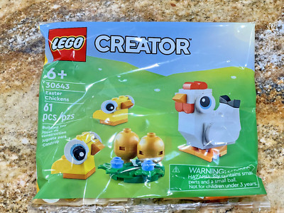 *BRAND NEW* Lego Creator Easter Chickens Chicks Baby Set #30643 ...