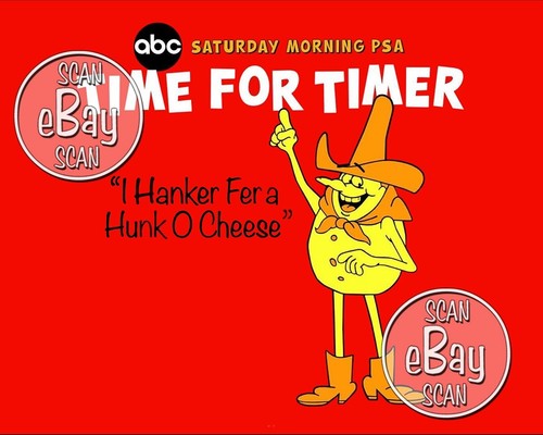 Rare! TIME FOR TIMER Cartoon Color TV Photo DePATIE FRELENG Studios ABC ...