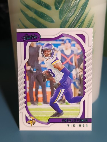 🔥💯2022 Panini Absolute #89 Justin Jefferson Green Foil | eBay