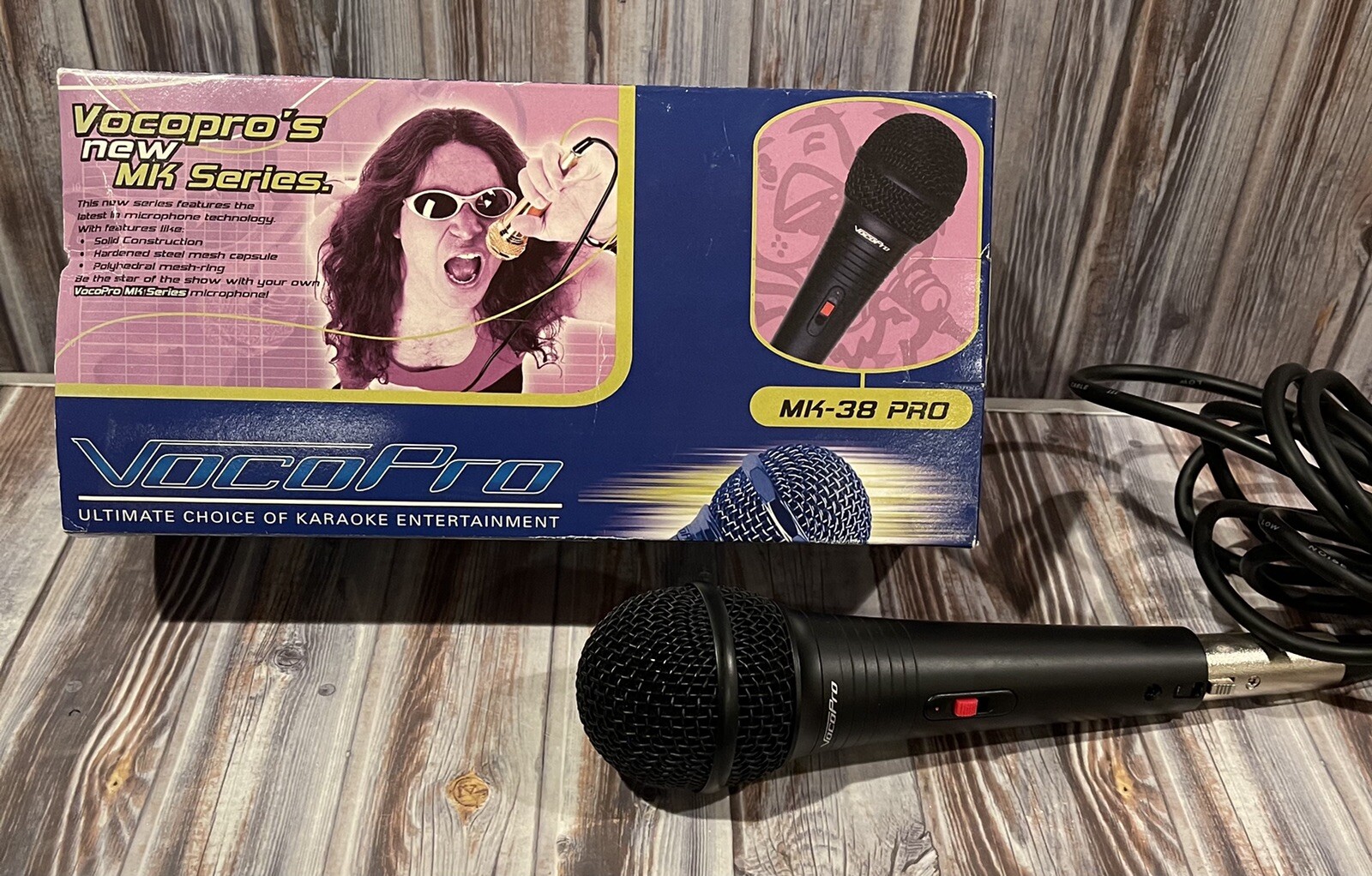 VocoPro MK38PRO Professional MK Series Vocal Microphone Karaoke | eBay