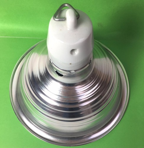 Heat Lamp Cover and Ceramic Holder Spun Aluminium | eBay UK