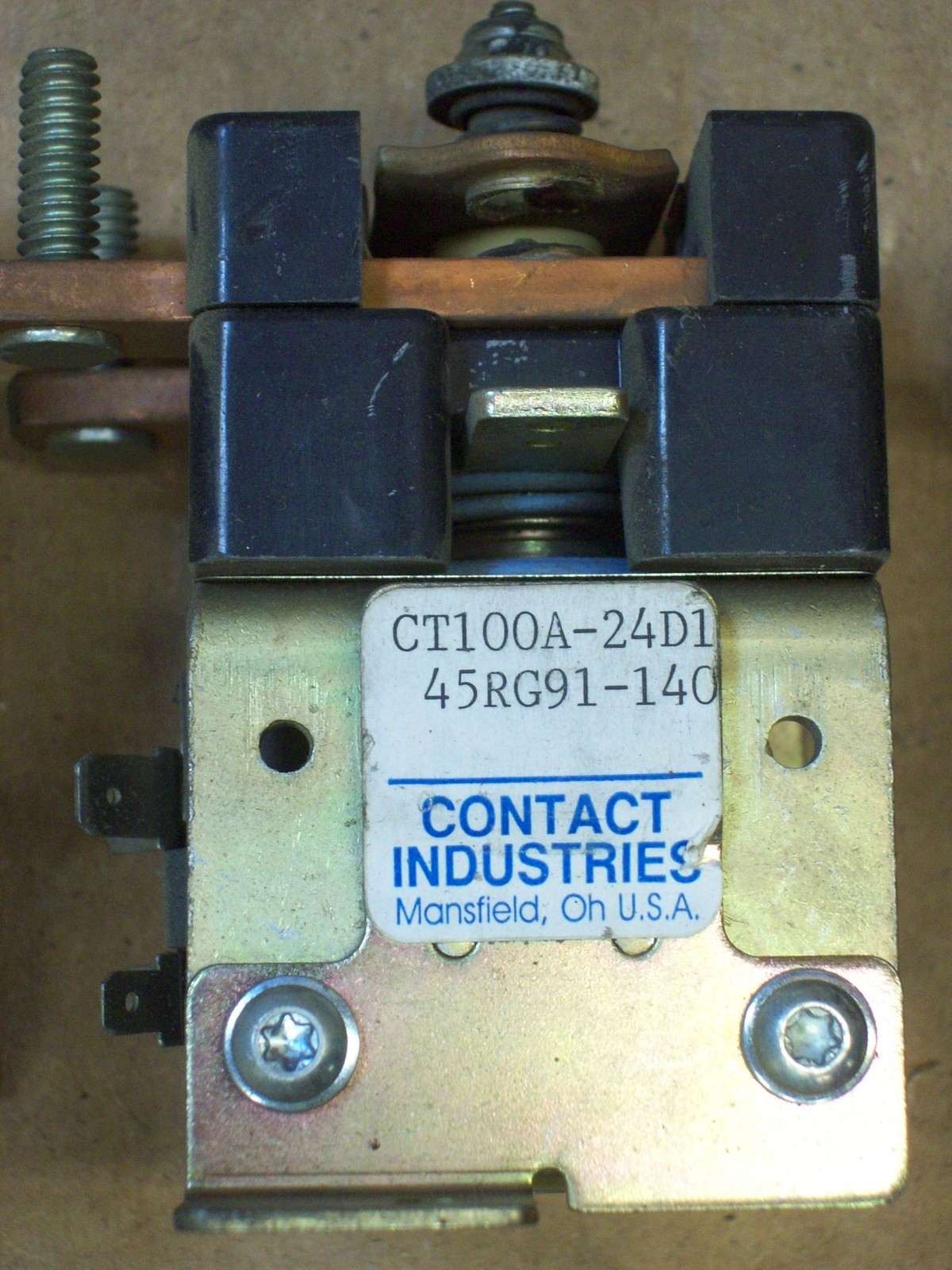 CONTACT INDUSTRIES CT100A-24D1 45RG91-140 | eBay