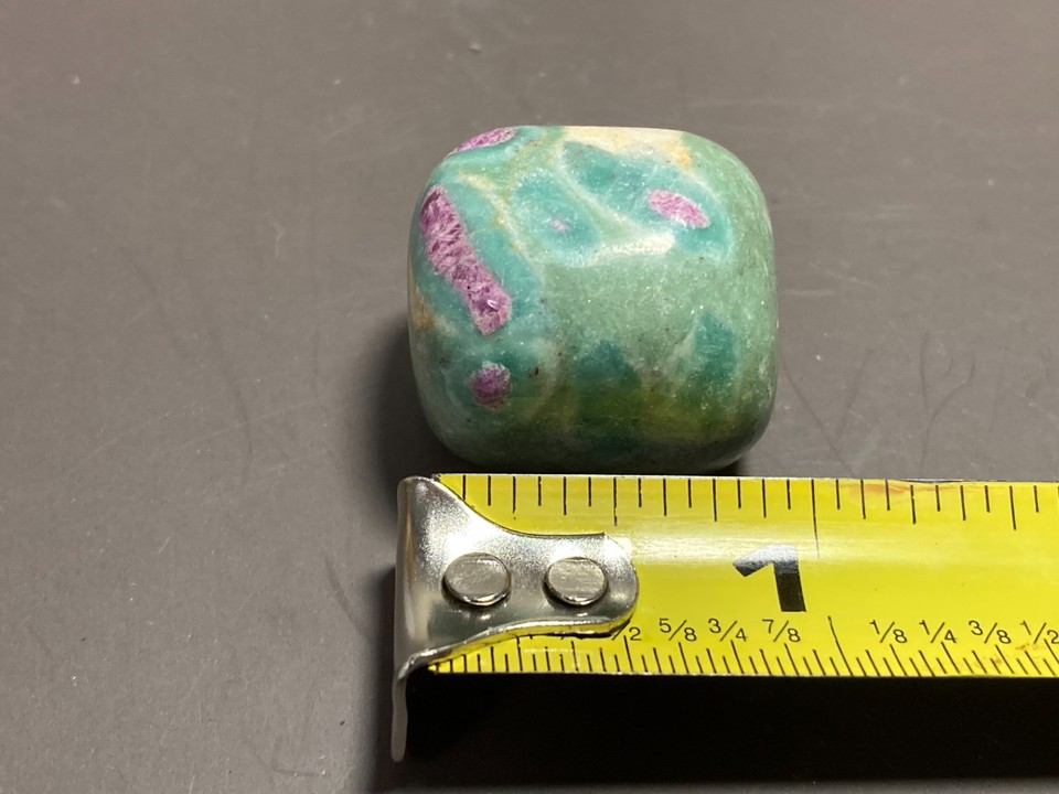 Zoisite Ruby Tumbled/Polished Stone ~1"x.75"x.75" .9 oz | eBay UK