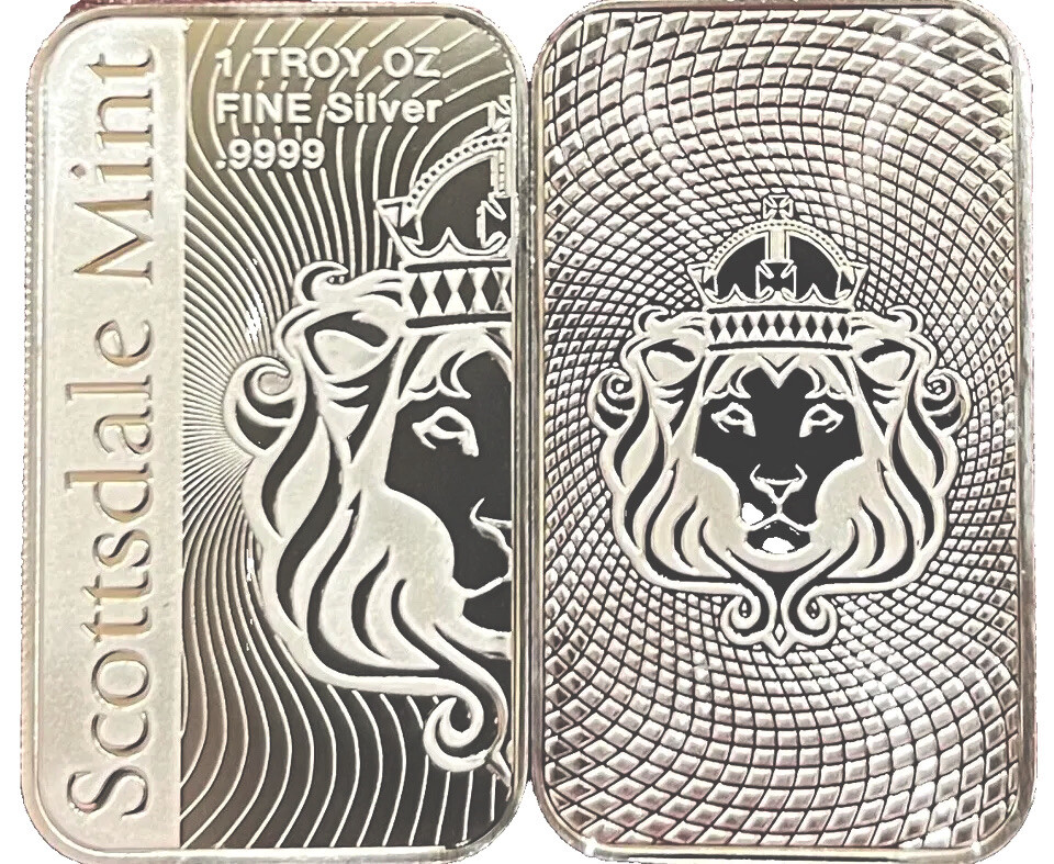 1 oz Scottsdale Vortex .9999 Silver Bar BU Sigma Pro Verified | eBay