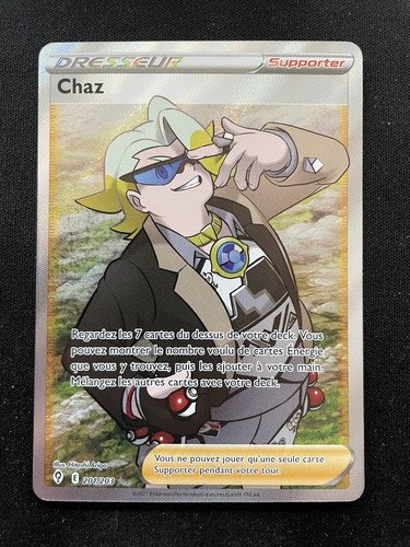 CHAZ FULL ART - POKÉMON 201/203 EB07 ÉVOLUTION CELESTE NEUF FR | eBay