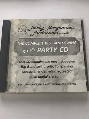 Bobby Morganstein Party CD #11 - Complete Big Band Swing | eBay