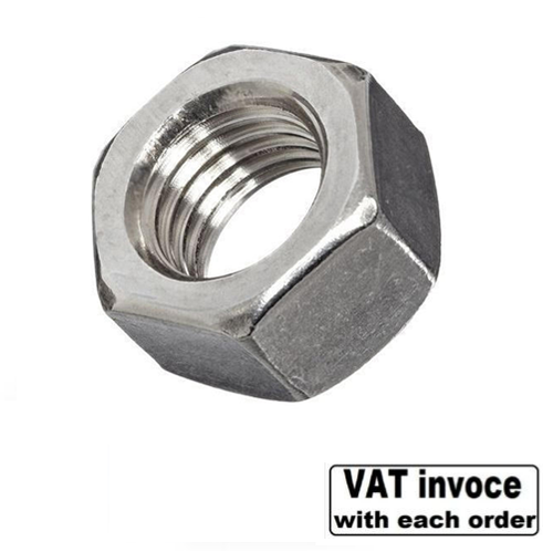 Whitworth BSW Hexagon Steel Nuts Thread Imperial Sizes 1/2 5/8 1/4 5/16 ...