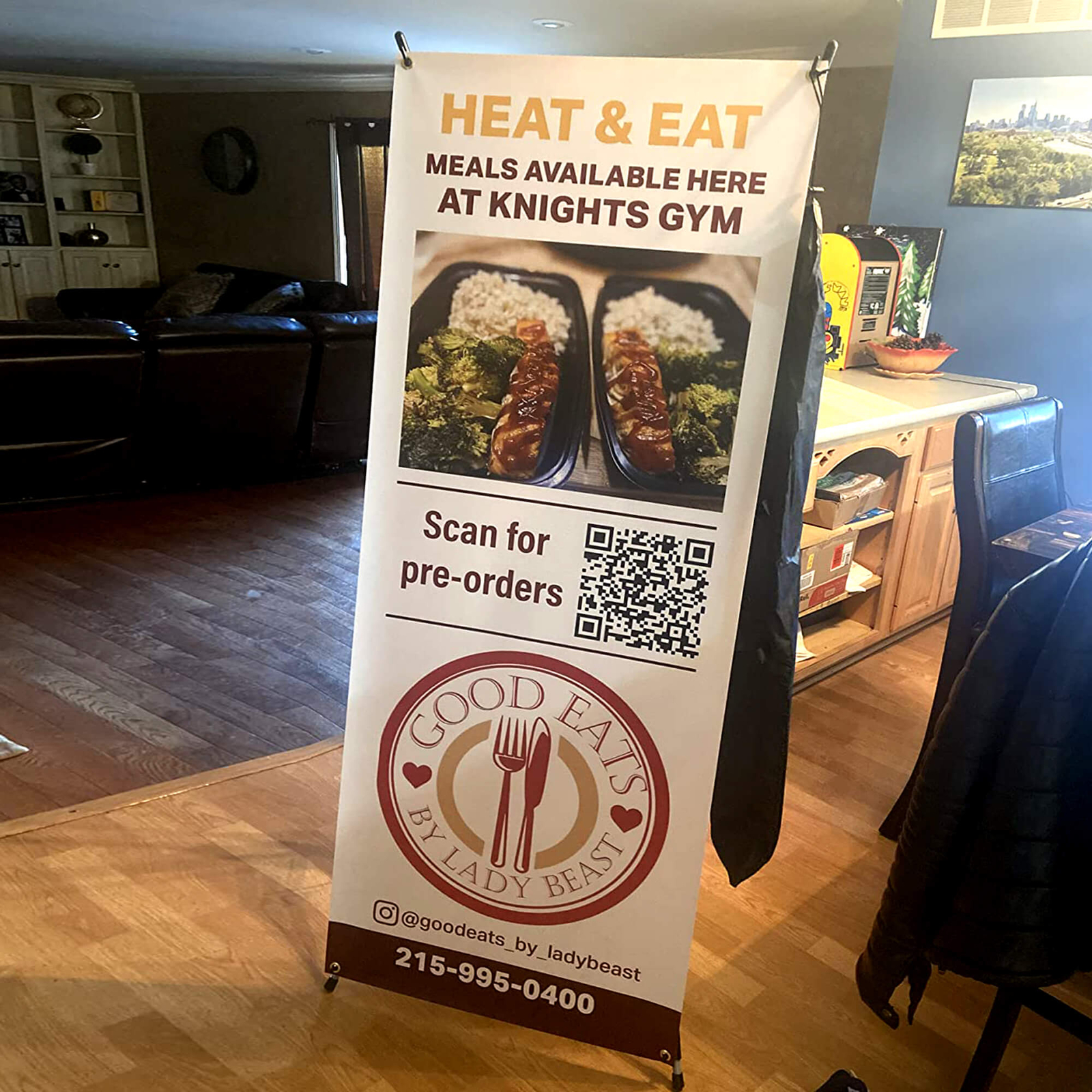 Anley Custom X-Stand Banners & Signs Customize Banner for Trade Show ...