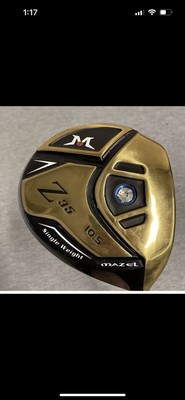 Mazel Z35 Titanium Golf Club Driver (Gold Head) 10.5° Golf Club | eBay