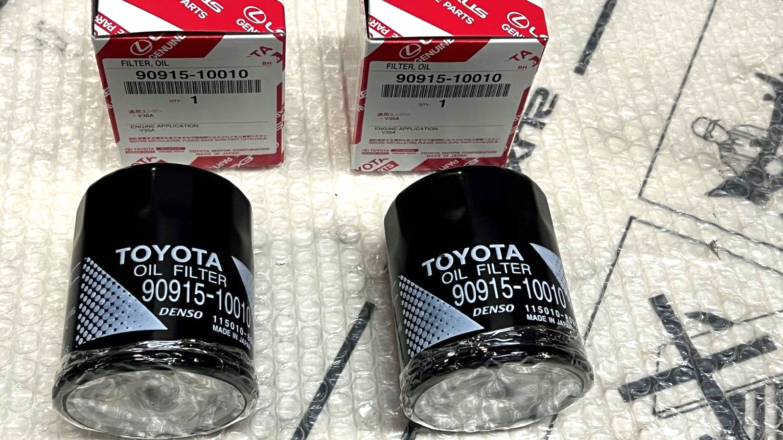 TOYOTA 90915-10010 - cross reference oil filters | oilfilter ...