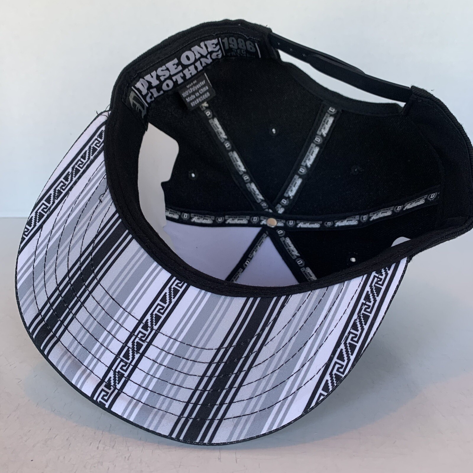 Dyse One Original Collection Lowrider Trucker Snapback Adjustable Black ...